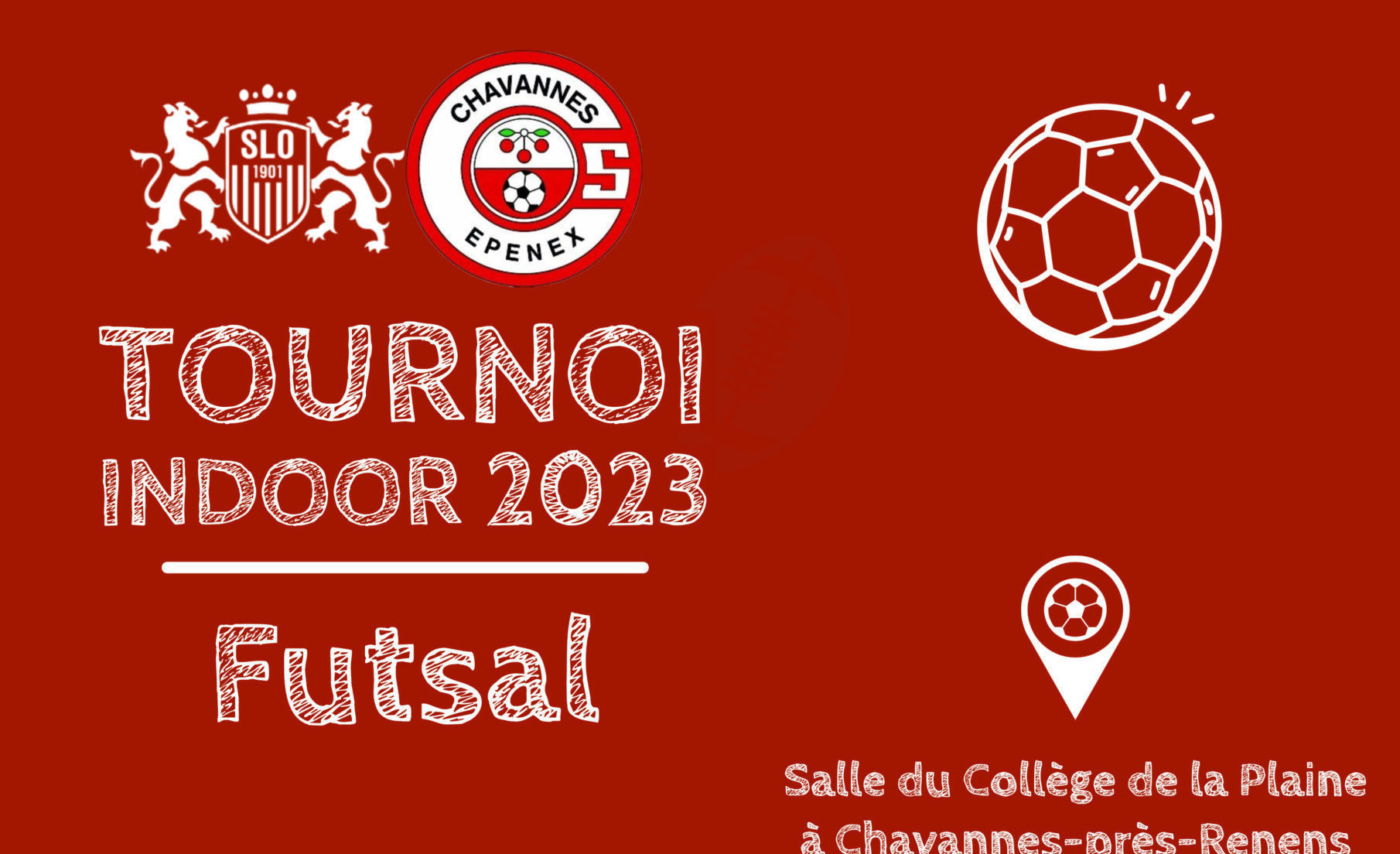 Tournoi indoor SLO 2023 - FC Stade Lausanne Ouchy Association